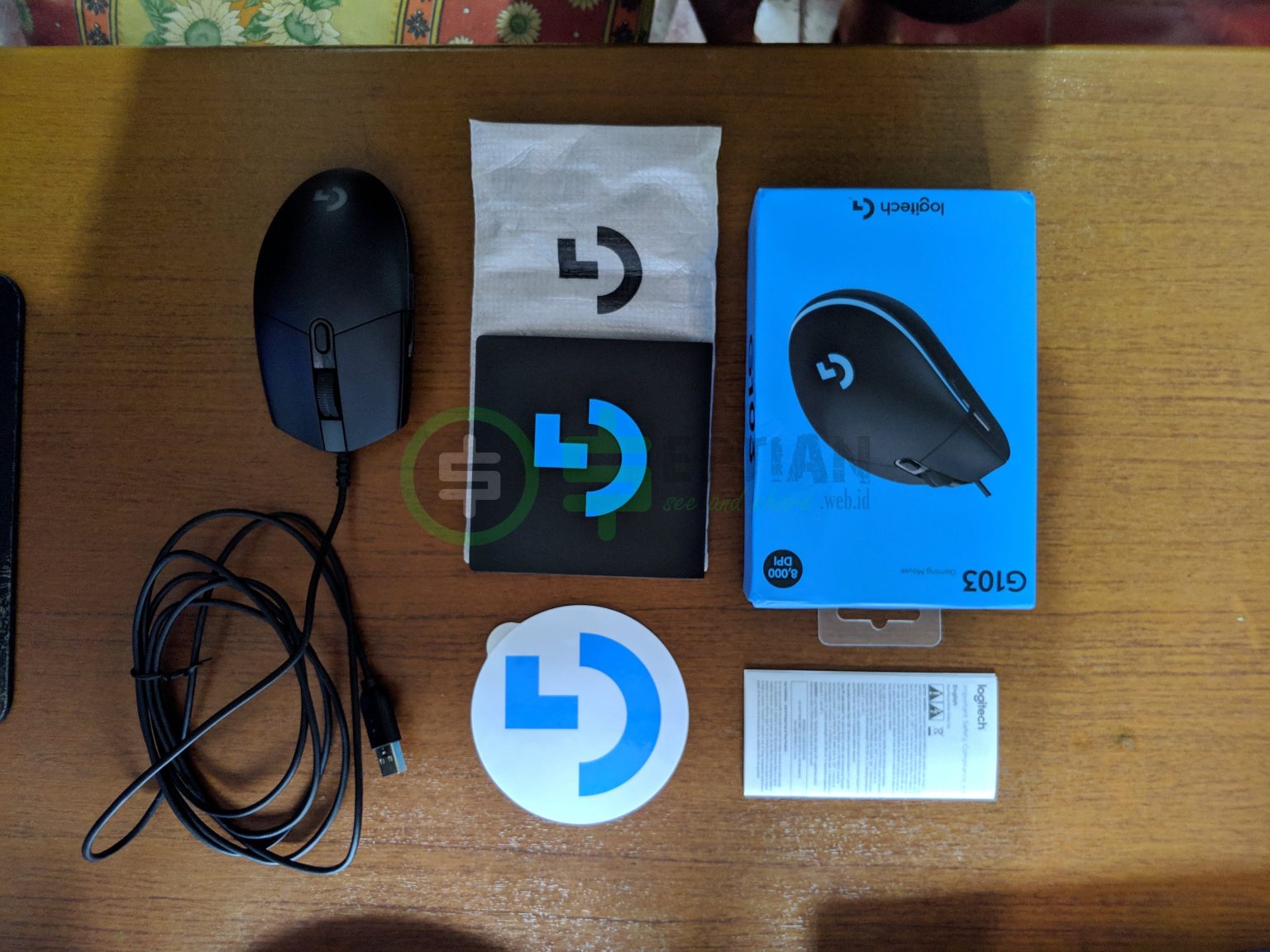 Review Logitech G103, Mouse Gaming RGB Murah Terbaik