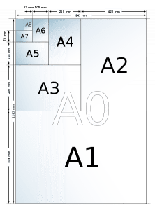Standar Ukuran Kertas A3 dalam mm, cm, Inchi dan Pixel