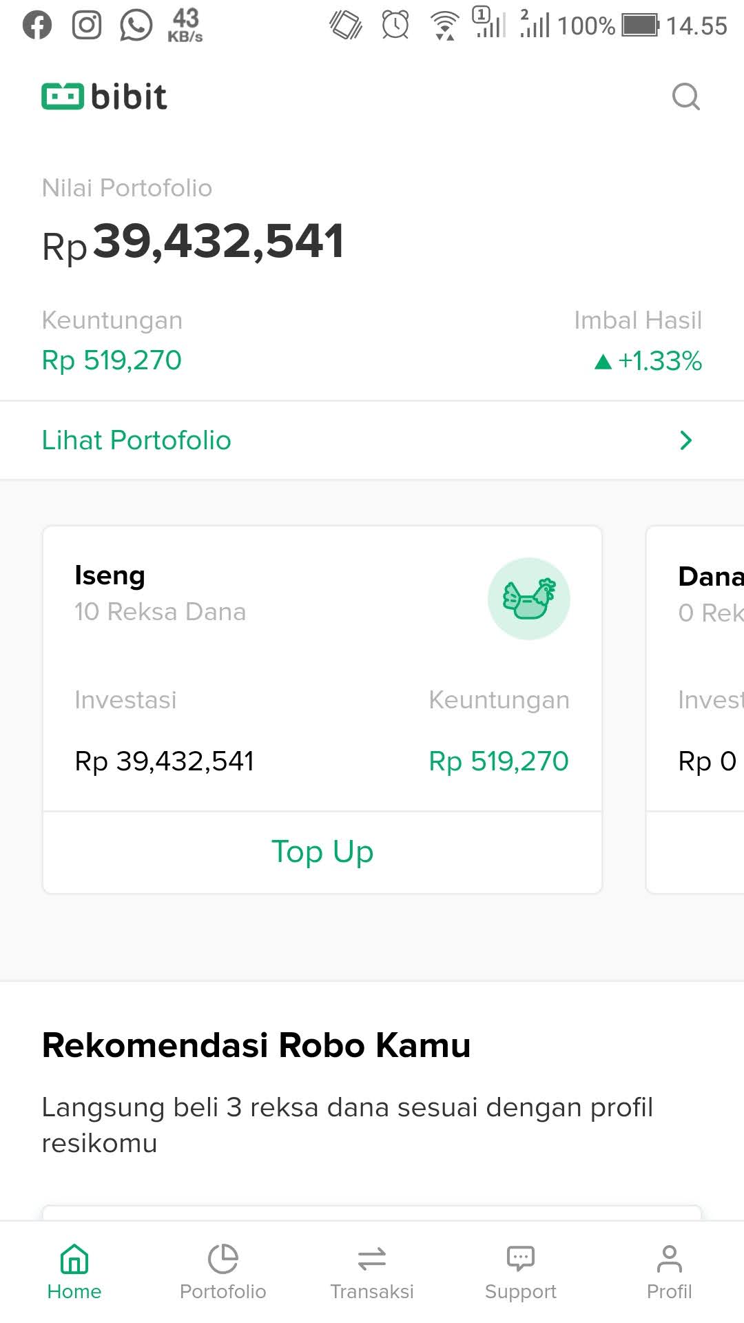 [Tips Sukses] Pengalaman Investasi Reksadana di Aplikasi Bibit