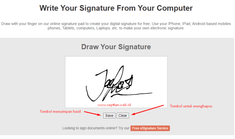5 Cara Buat Tanda Tangan Digital format Gambar JPG & PNG