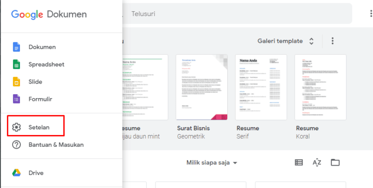 [Cepat] Cara Mengatur Margin di Google Doc