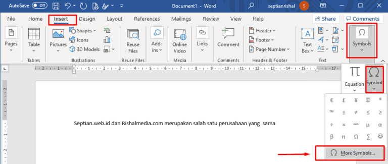 [Cepat] Membuat Tanda Kurang Lebih (±) di Microsoft Word