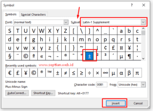 [Cepat] Membuat Tanda Kurang Lebih (±) di Microsoft Word