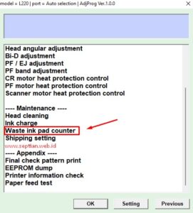 Cara Reset Printer dengan Resetter Epson Terbaru (Semua Tipe)